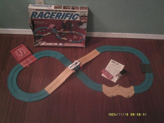 Vintage 1960 Ideal Motorific Racerific Camaro with Race Car & Extra ...