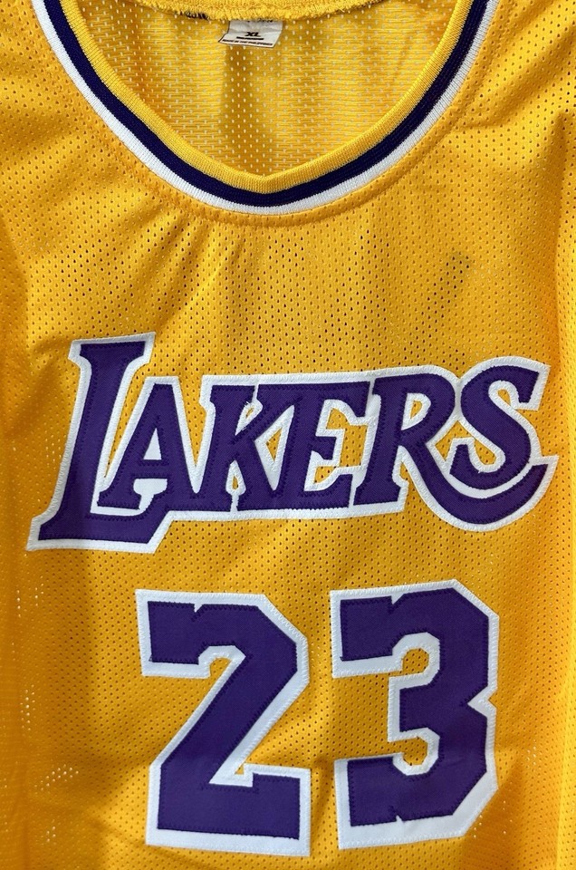 Lebron James Signed Los Angeles Lakers Jersey #23 NBA GOAT HERITAGE (HA ...