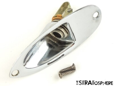 USA Fender Custom Shop Classic Stratocaster Strat OUTPUT JACK Chrome | eBay