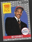 1990 1991 NBA Hoops Bo Kimble 397 Lottery Pick LA Clippers Basketball ...