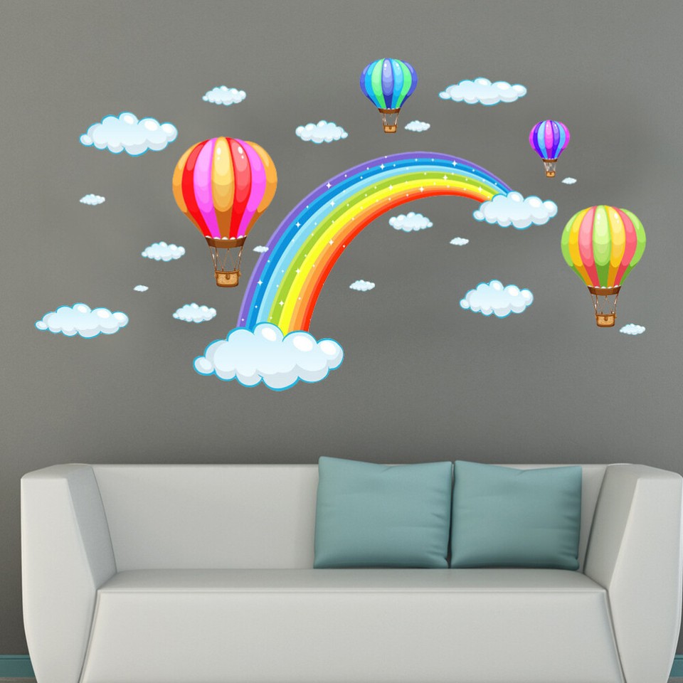 Decorative Window Clings Kids Wall Stickers Kindergarten Applique | eBay