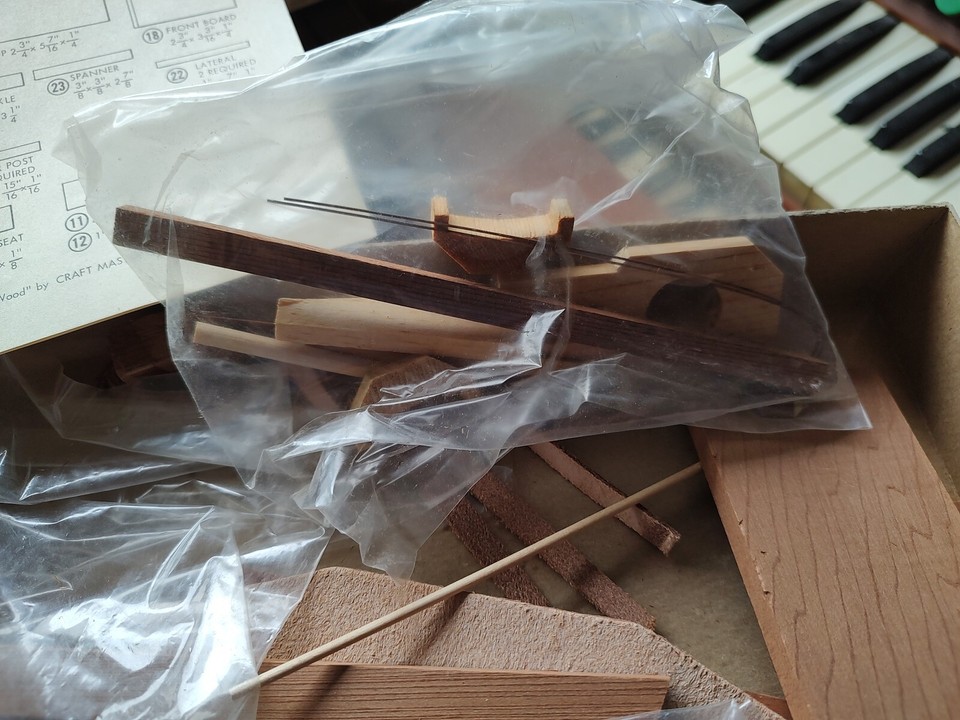 STAGE COACH Craft Master Wagons of The Old West Wooden Model Kit ...