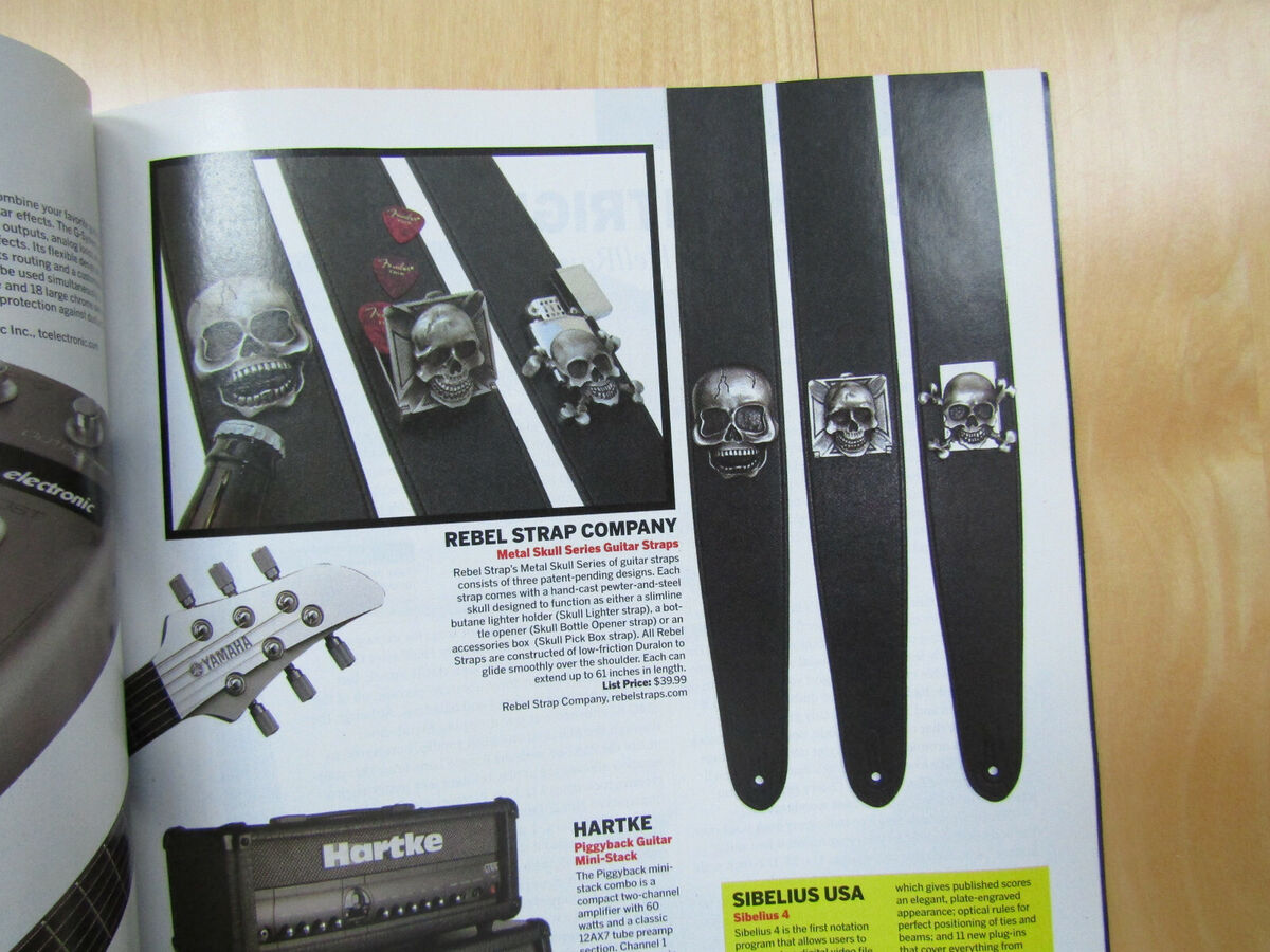 REBEL GUITAR STRAP SKULL PICK BOX - SYNYSTER GATES / AVENGED REBEL GUITAR STRAP SKULL PICK BOX - SYNYSTER GATES / AVENGED