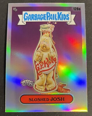 2021 Topps Chrome Garbage Pail Kids Series 4 Sloshed Josh Refractor ...