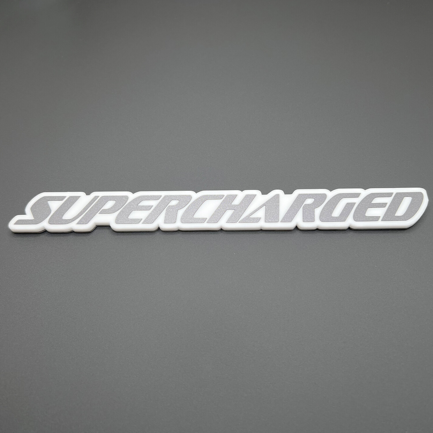1 SUPERCHARGED Emblem fits Hellcat Charger Challenger Trackhawk ...