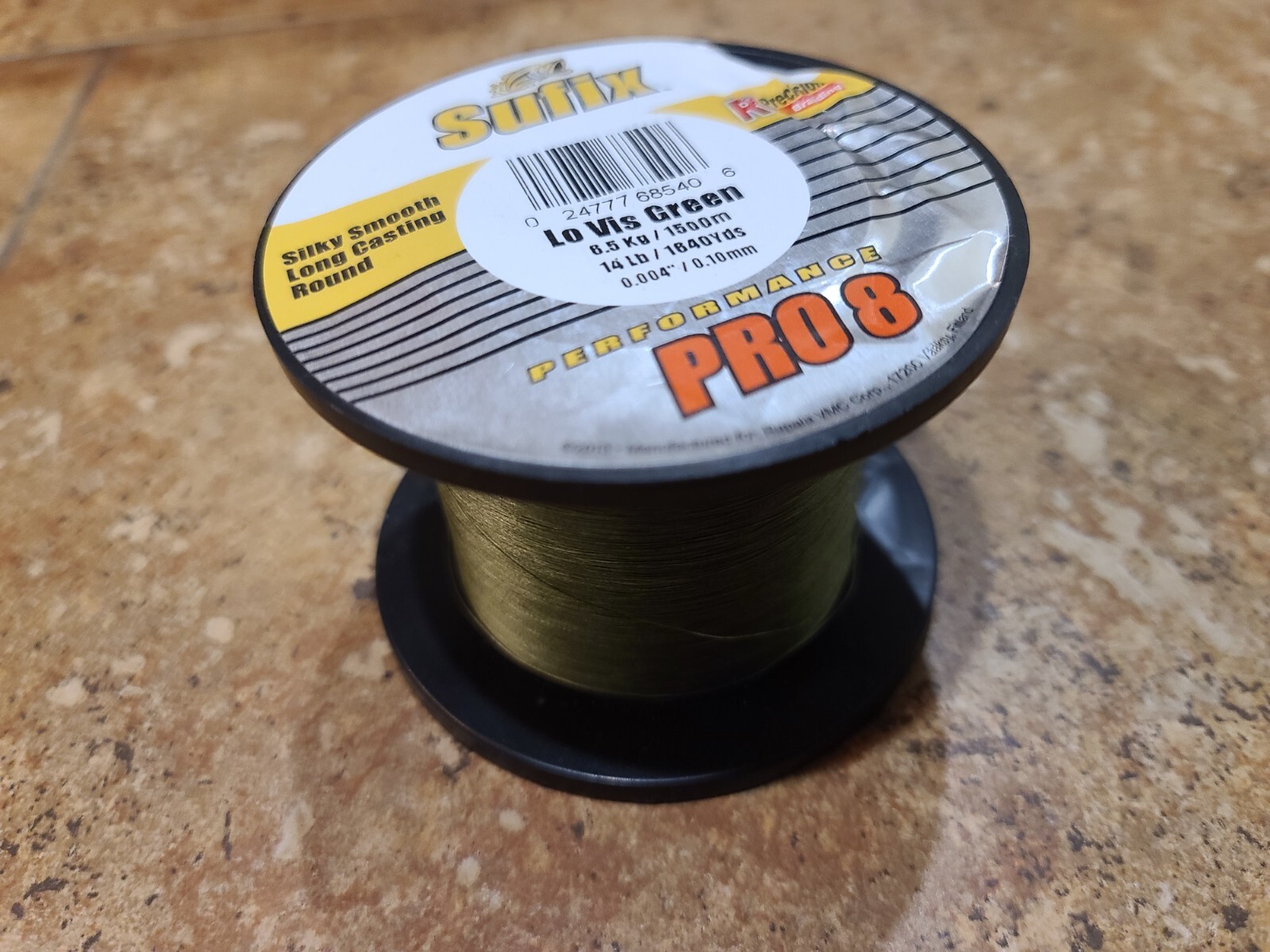 Suffix Pro 8 Braided line 1500m Bulk Spool | eBay