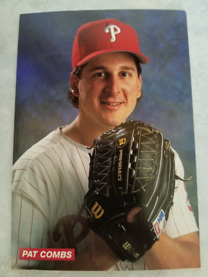 1992 Pat Combs - Philadelphia Phillies - Medford Promotional Baseball ...
