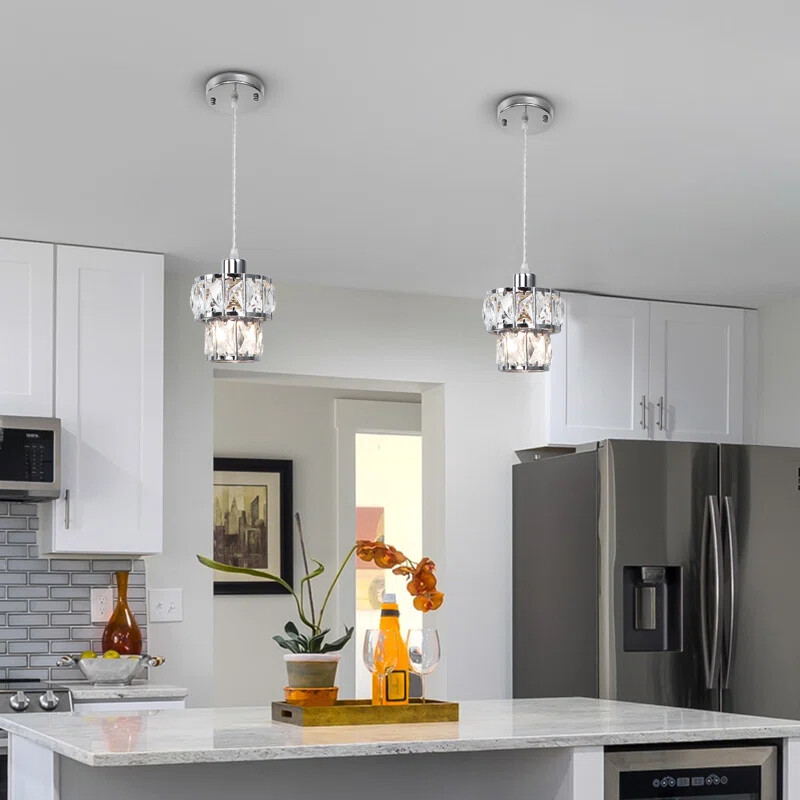 Small Kitchen Light Fixtures Small Kitchen Island 3 Pack Modern LED