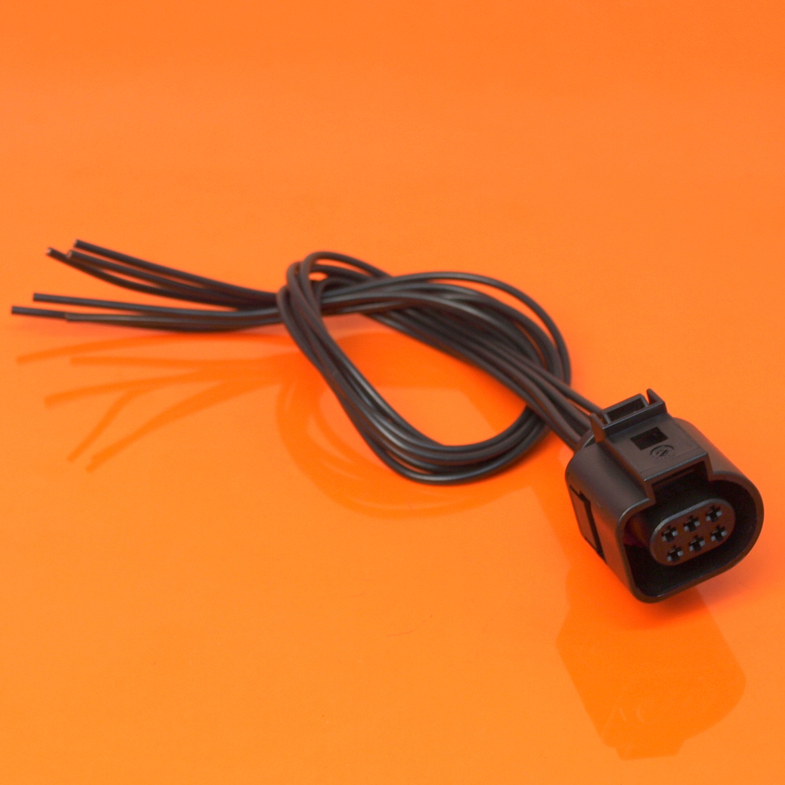 VW AUDI VAG 1J0 973 713 6 Pin Pre Wired Pigtail Connector Plug ...