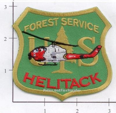 United States - US Forest Service Helitack Forest Fire Patch | eBay