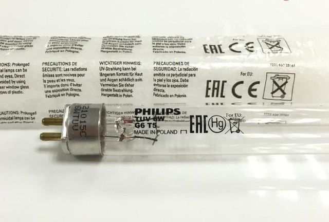Philips TUV 6W G6 T5 Bulb Lamp Germicidal Tube Ultra Violet UV Filter ...