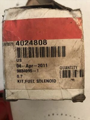 GENUINE CUMMINS FUEL SOLENOID KIT 4024808 | Grelly USA