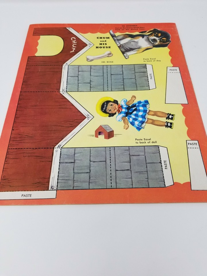 African American Paper Dolls Betty and Billy by Whitman Publishing ...