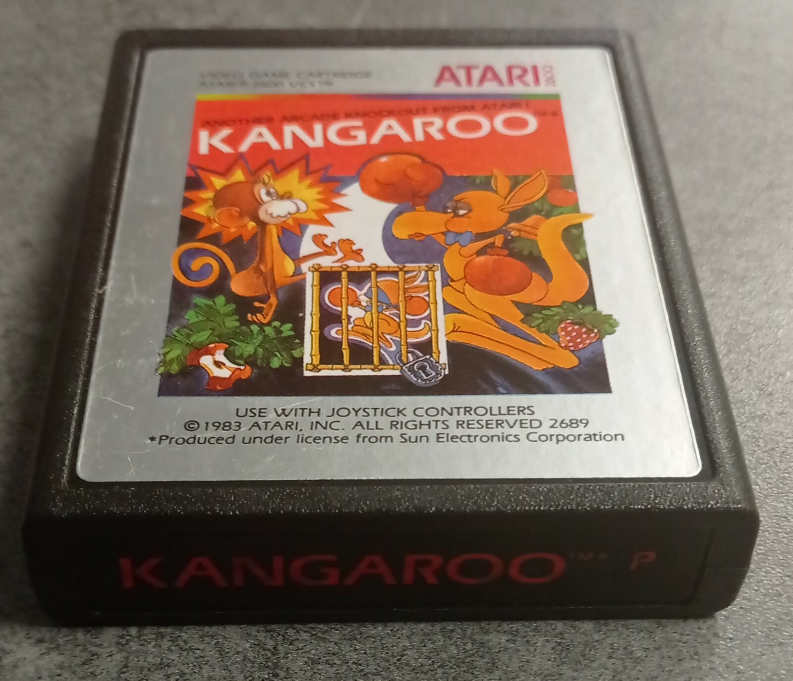 Kangaroo Atari 2600 - Prix - Photo - Présentation