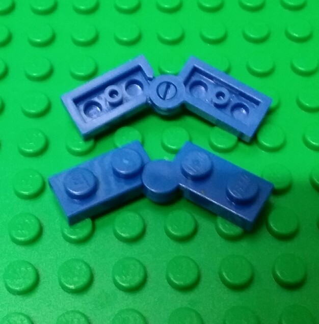 *NEW* Lego Hinges Blue Swivel Flat Interlocking Plates - 2 pieces | eBay