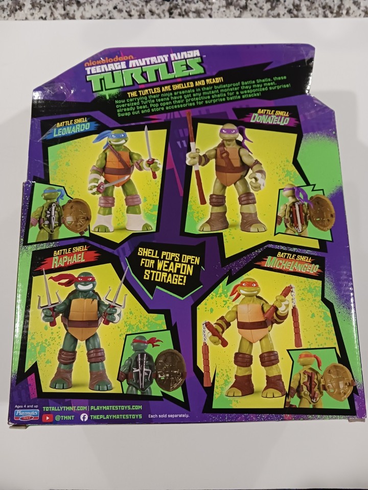 Brand New Nickelodeon Teenage Mutant Ninja Turtles TMNT Battle Shell ...