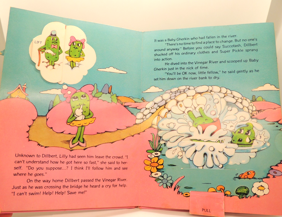 The Adventures of Super Pickle by Dean Walley Vintage Hallmark Pop-Up ...