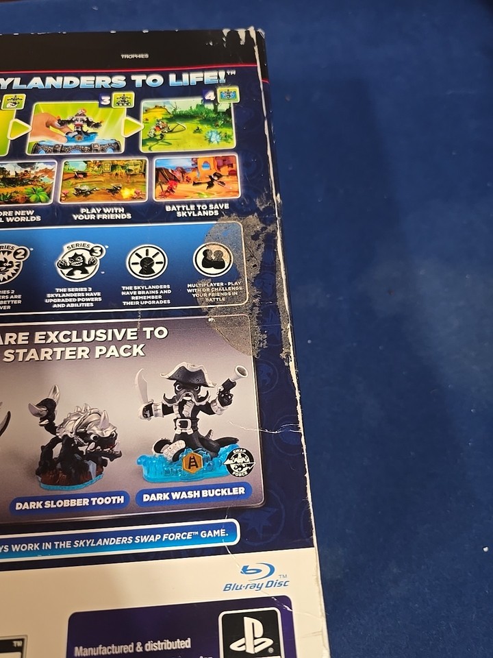 SkyLanders Swap Force Dark Edition Starter Pack PS3 Sony PlayStation 3 ...