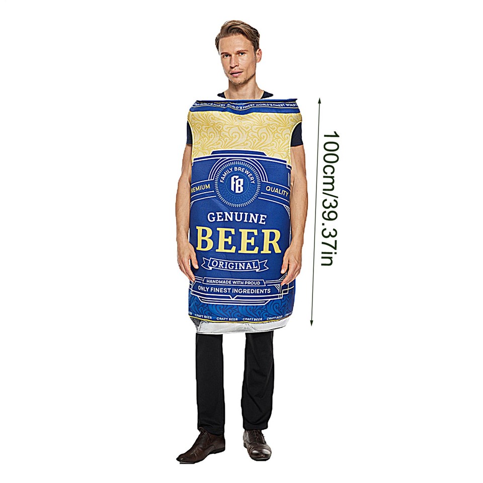 Beer Can Costume Novelty Festival Oktoberfest Stag Do Hens Party Bucks ...