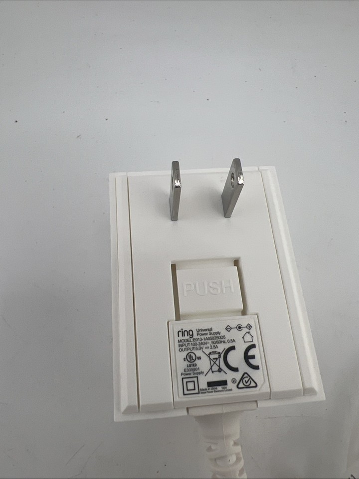 Ring Indoor/Outdoor Stick Up Cam Power Adapter Barrel Plug E013 ...