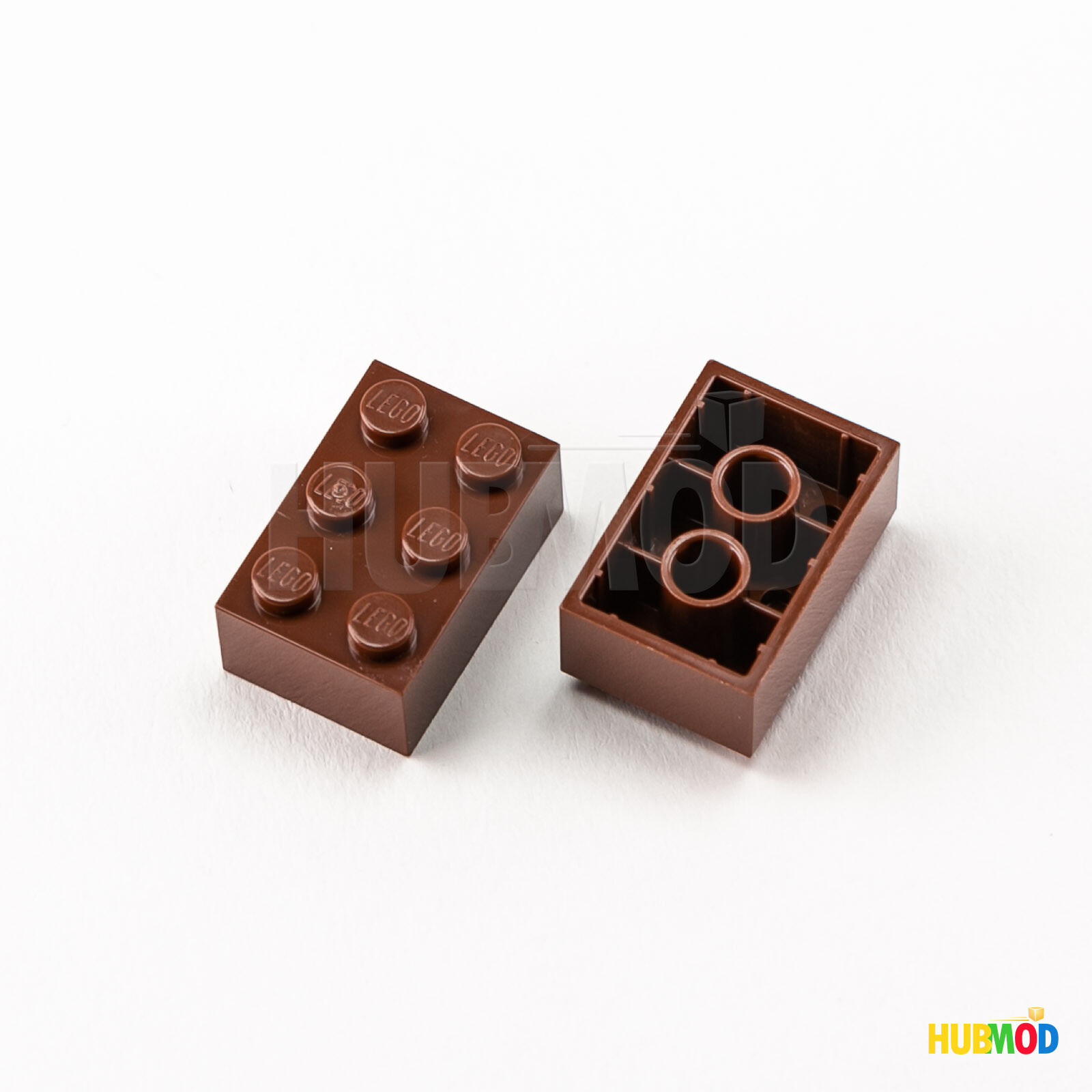 Lot of 10 LEGO Reddish Brown 2x3 3002 Building Bricks Blocks Parts ...