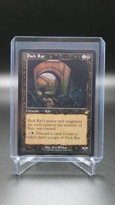 Pack Rat (Retro Frame) - MTG Ravnica Remastered | eBay