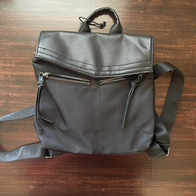 Botkier Trigger Mini Nylon Backpack - Black | eBay