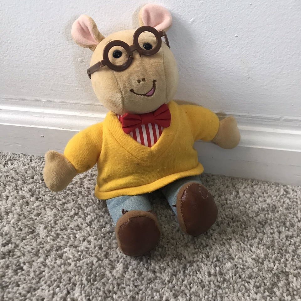 Vintage Arthur Cartoon Tv Show Stuffed Animal Plush 1995 Marc Brown 90s ...
