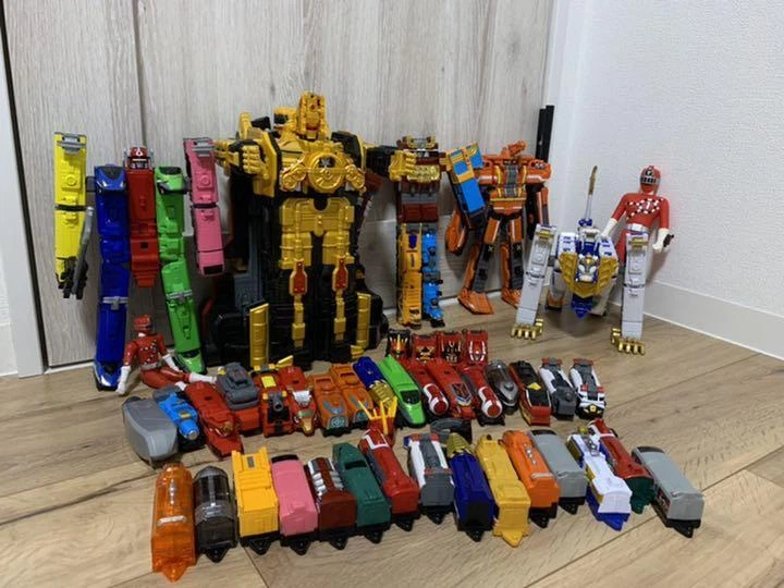 Ressha Sentai ToQger Mecha / Megazord ,Changer / Morpher Power Rangers ...