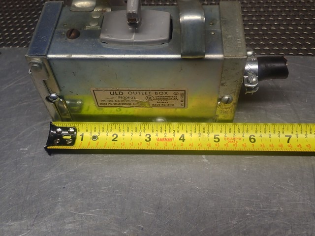 - Gould PB20F-3T ULD Outlet Box 20A 120V AC 2P 3W W/ Ground Fuse for ...