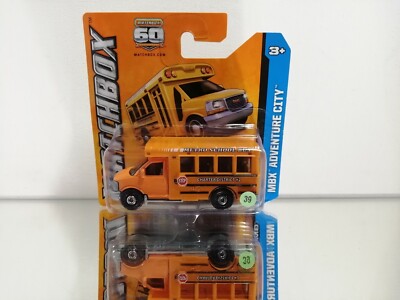 MATCHBOX GMC BUS SCHOOL BUS ON BLISTER | eBay UK