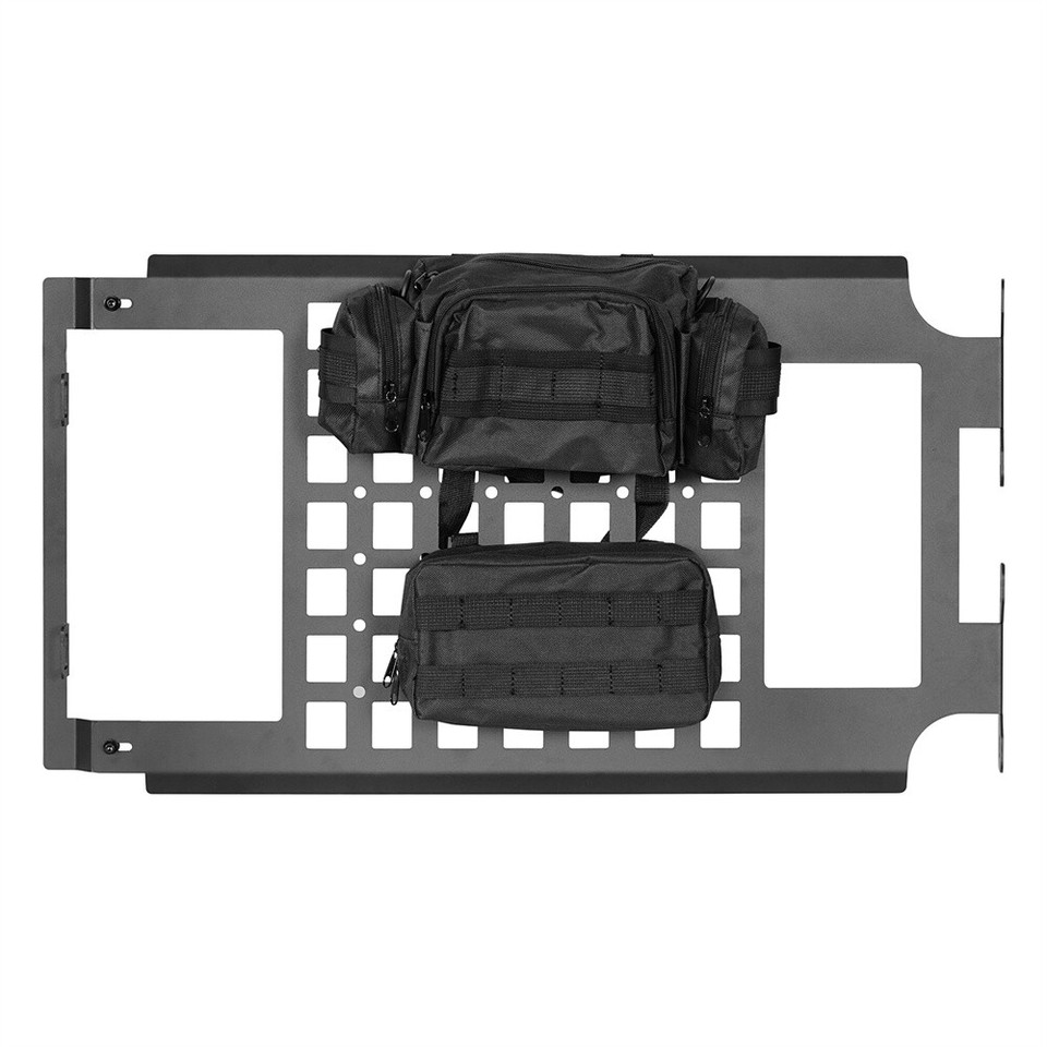 Fit 2018-2024 Jeep Wrangler JL & Gladiator JT Front Overhead Storage ...
