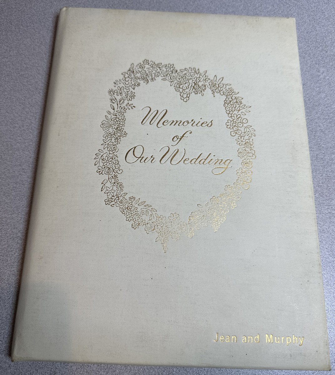 Wedding Memory Book Pages