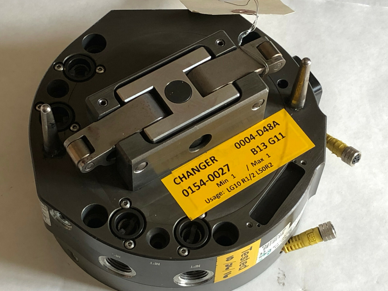 APPLIED ROBOTICS 0004-D48A ADAPTER. XC50.1SGRVDDC-00-CUR-5VN-N,Am | eBay