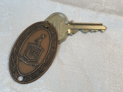 Vintage Chicago Post Office P.O Box Key #217, Chicago Illinois Copper ...