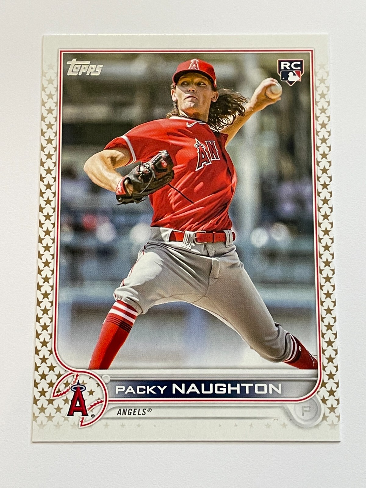 2022 Topps Baseball Gold Stars #540 - Packy Naughton RC - Los Angeles ...