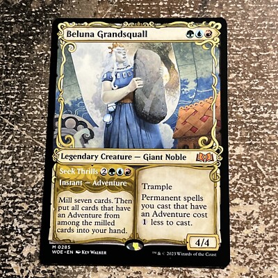 Magic the Gathering (mtg): WOE: Beluna Grandsquall (Showcase) - Mythic ...