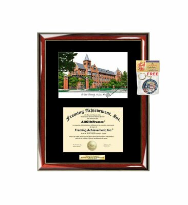 Saint Louis University Diploma Frame Lithograph SLU Graduation Degree ...
