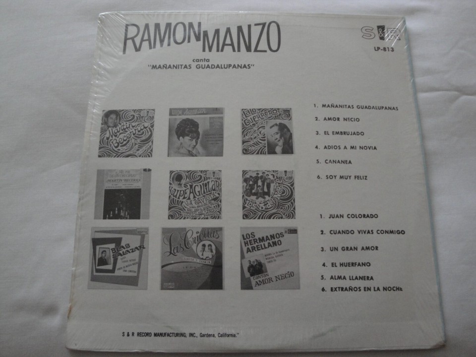 Ramon Manzo Canta "Mañanitas Guadalupanas" VINYL LP NEW SEALED | eBay