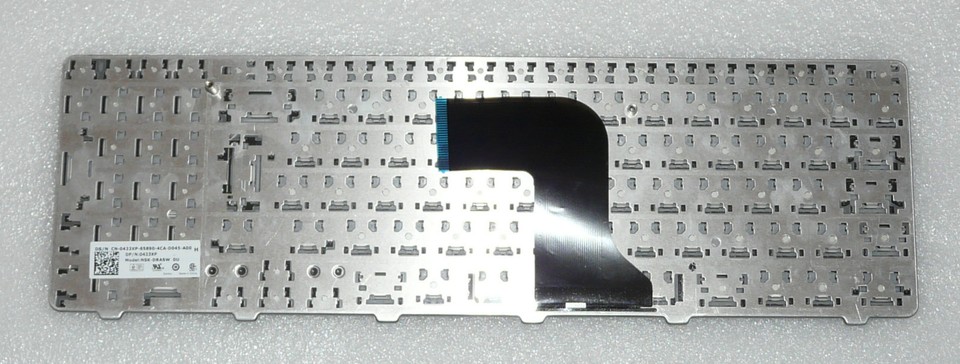 BRAND NEW ORIGINAL DELL INSPIRON 15 N5010 M5010 UK BLACK KEYBOARD 433XP ...