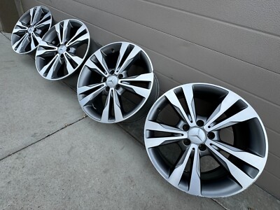 18 MERCEDES BENZ W205 C300 C350 C450 C CLASS OEM FACTORY STOCK WHEELS ...