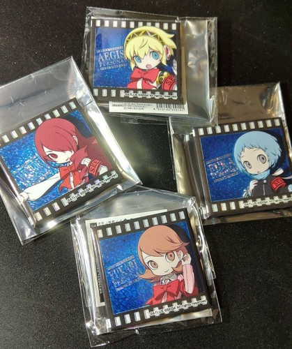 Persona Q2 Can Badge Set P3 Mitsuru Yukari Fuuka Aigis | eBay