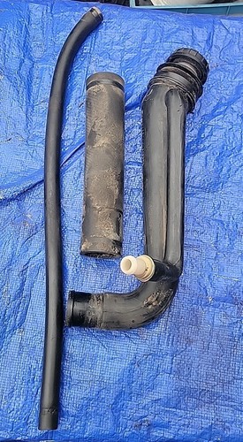 Range Rover Classic Plastic Fuel Filler Pipe With Hoses And Cap | eBay
