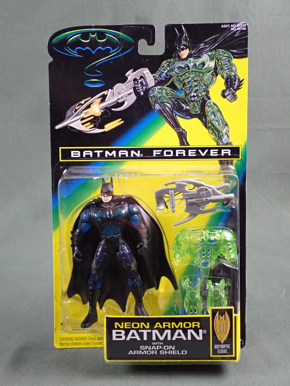 BATMAN FOREVER FIGURE NEON ARMOR BATMAN 1995 KENNER | eBay