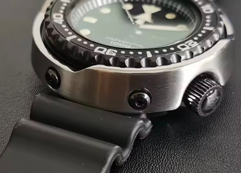 Stainless Steel Shroud + Matching Screws – Seiko Darth Tuna SBBN013 025 ...