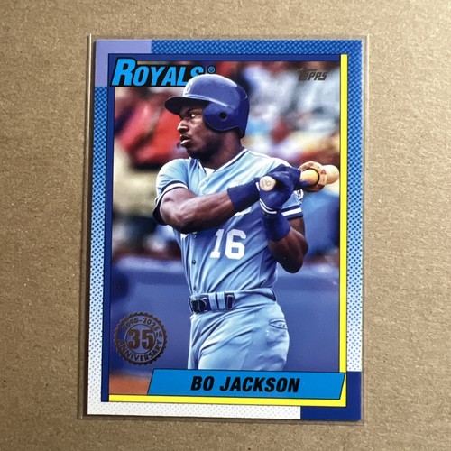 2025 Topps Series 1 1990 Topps Baseball BO JACKSON #T90-62 Royals MLB ...