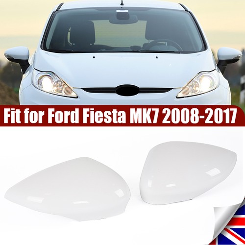 For 2011-2017 Ford Fiesta Left&Right Side Rearview Wing Mirror Cover ...