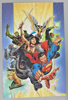 Justice League #1 (2018) Jim Cheung Virgin Variant Batman Superman DC ...