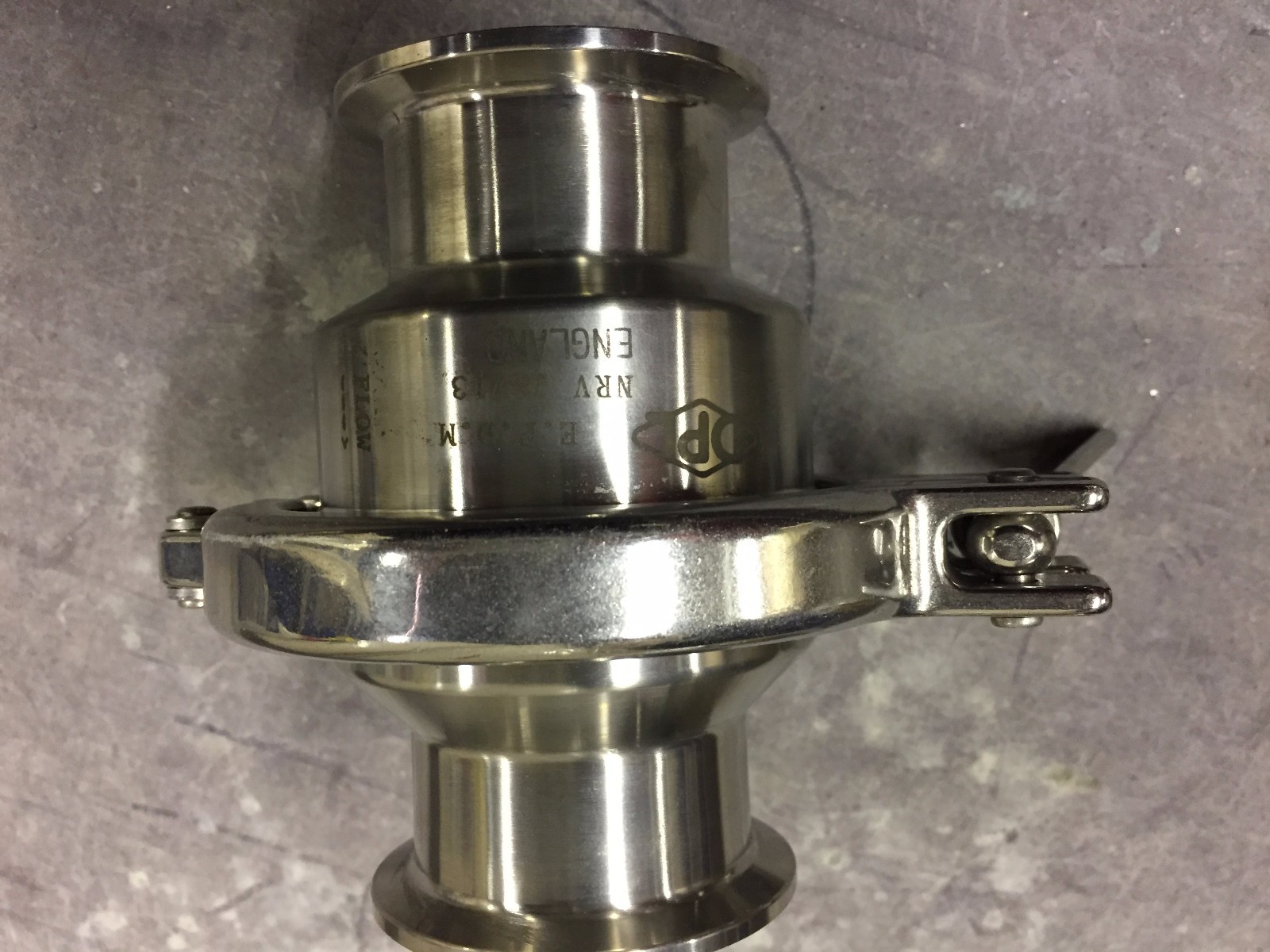 2" Lumaco Sanitary Spring Check Valve, EPDM, 316LSS, New, Ready to Ship ...