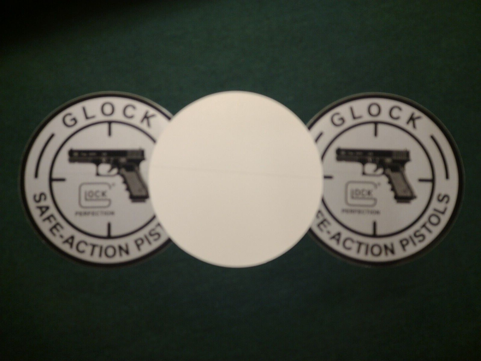 GLOCK PERFECTION SAFE ACTION PISTOLS NOS Three Gen4 Stickers SHOT-SHOW ...
